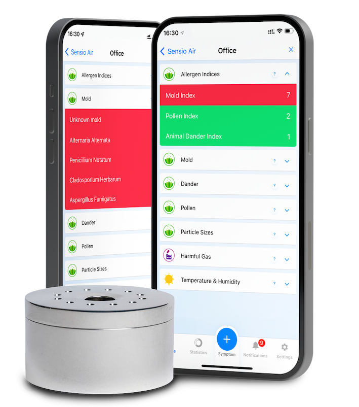 Sensio Air for Home | Monitor airborne pathogens in real-time
